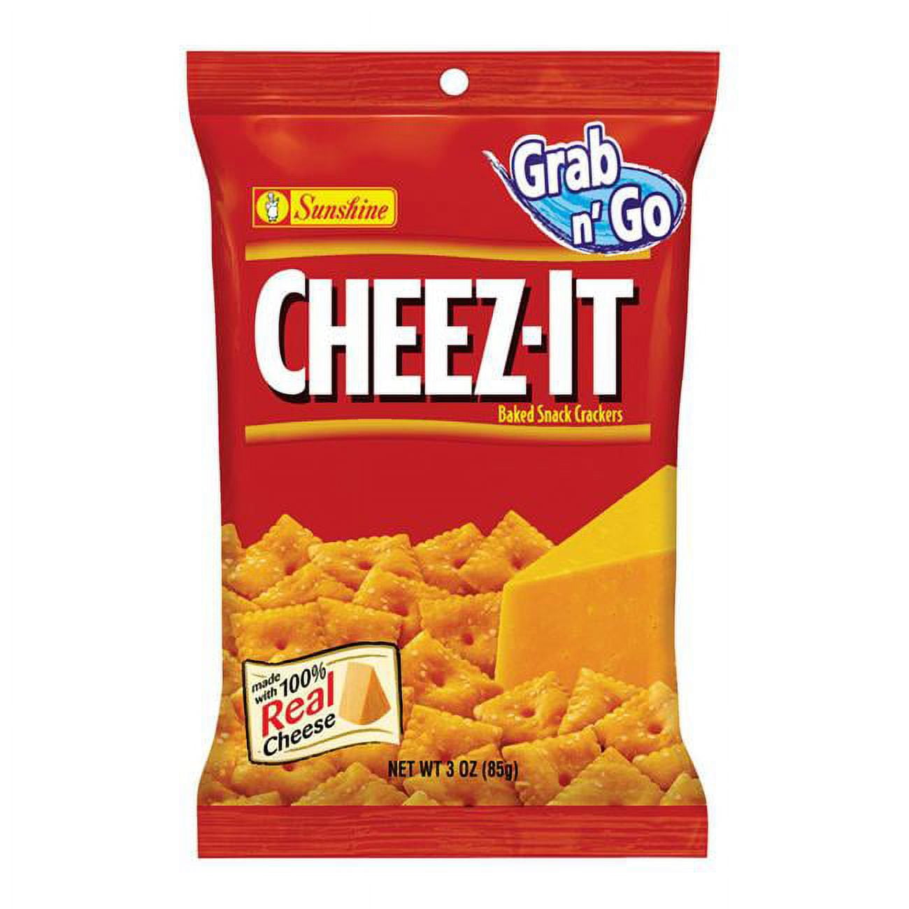 Kellogg Snacks Keebler 3 oz Original Cheez-it - Walmart.com