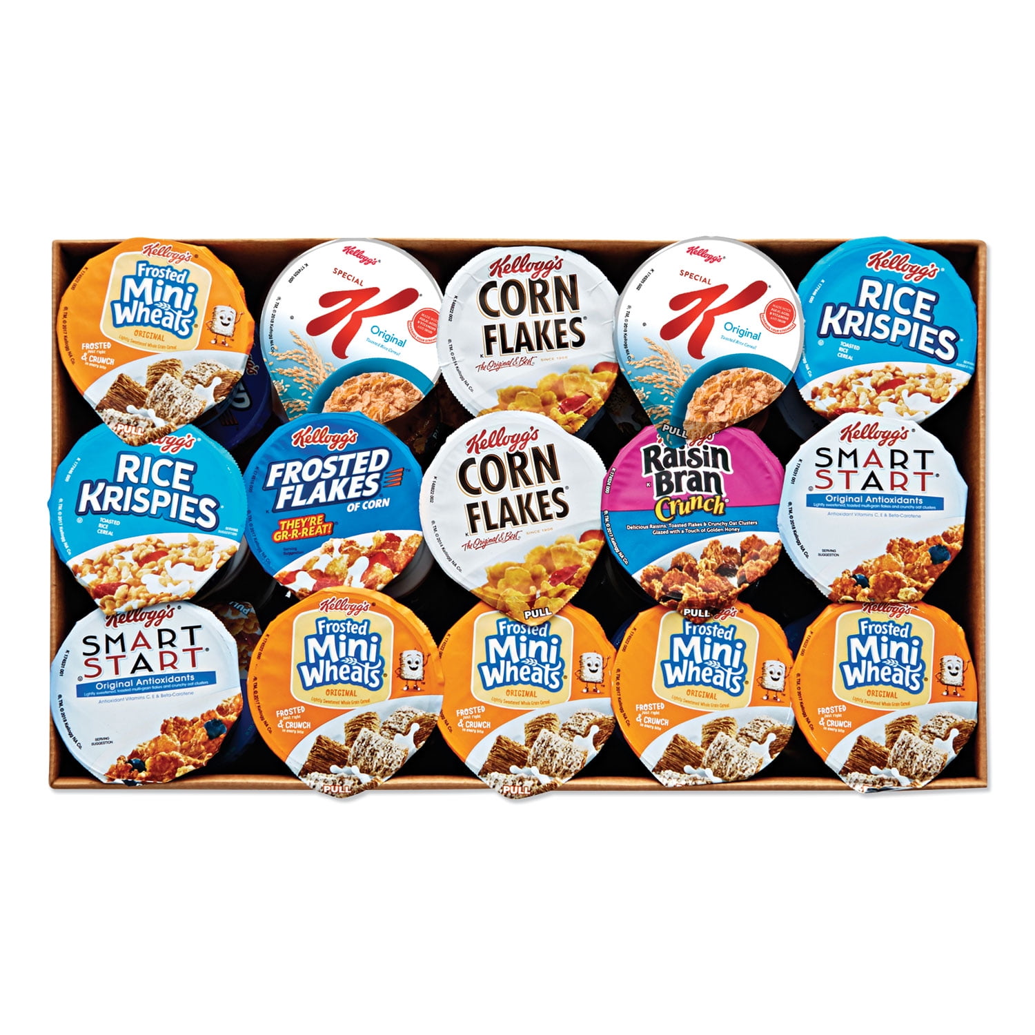 Kellogg's Classic Mini Snack Variety Pack - 60 Cereal Breakfast Cups ...