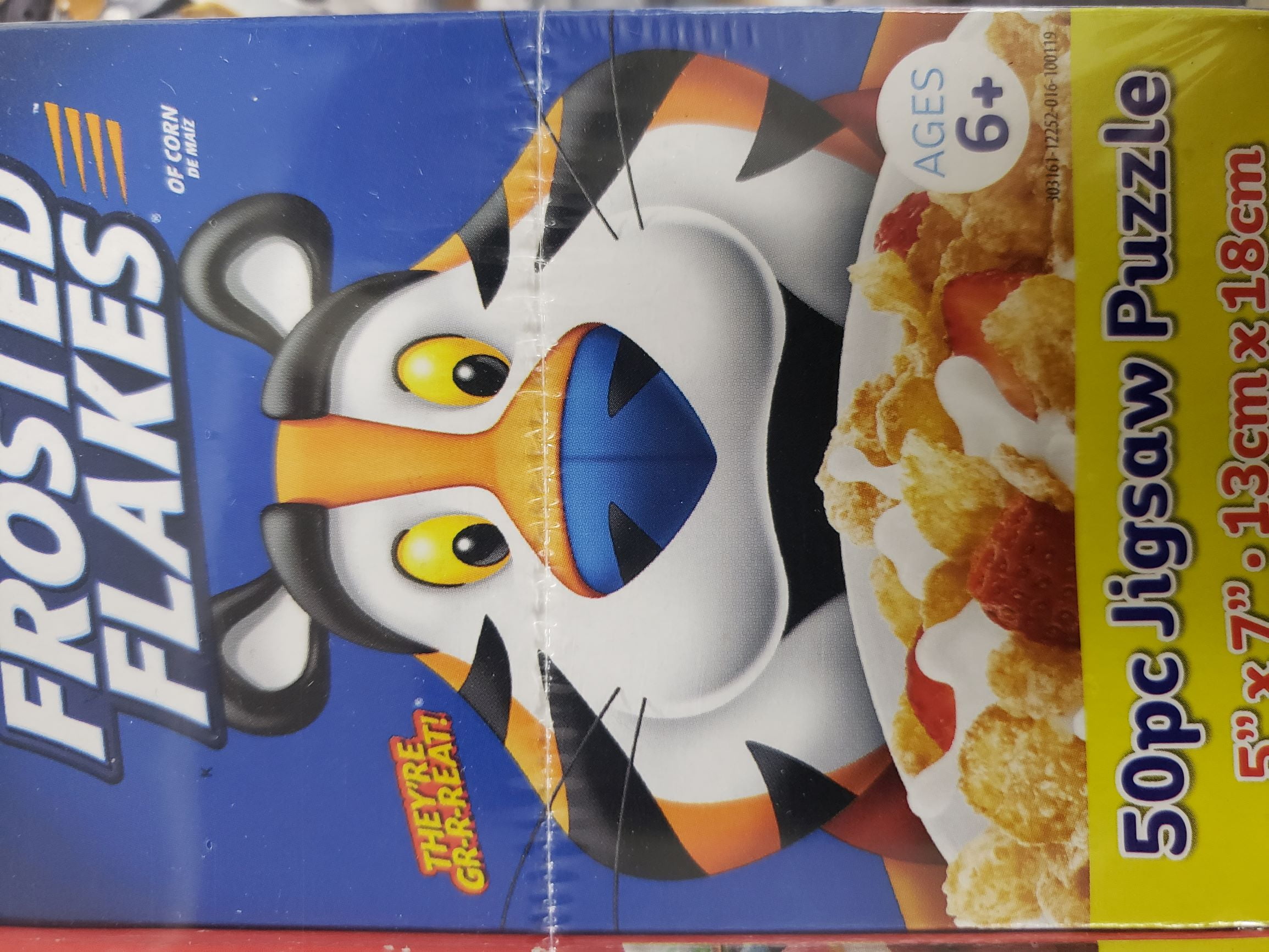 Kellogg's Cereal Box Mini Jigsaw Puzzle 50 Piece - Frosted Flakes ...