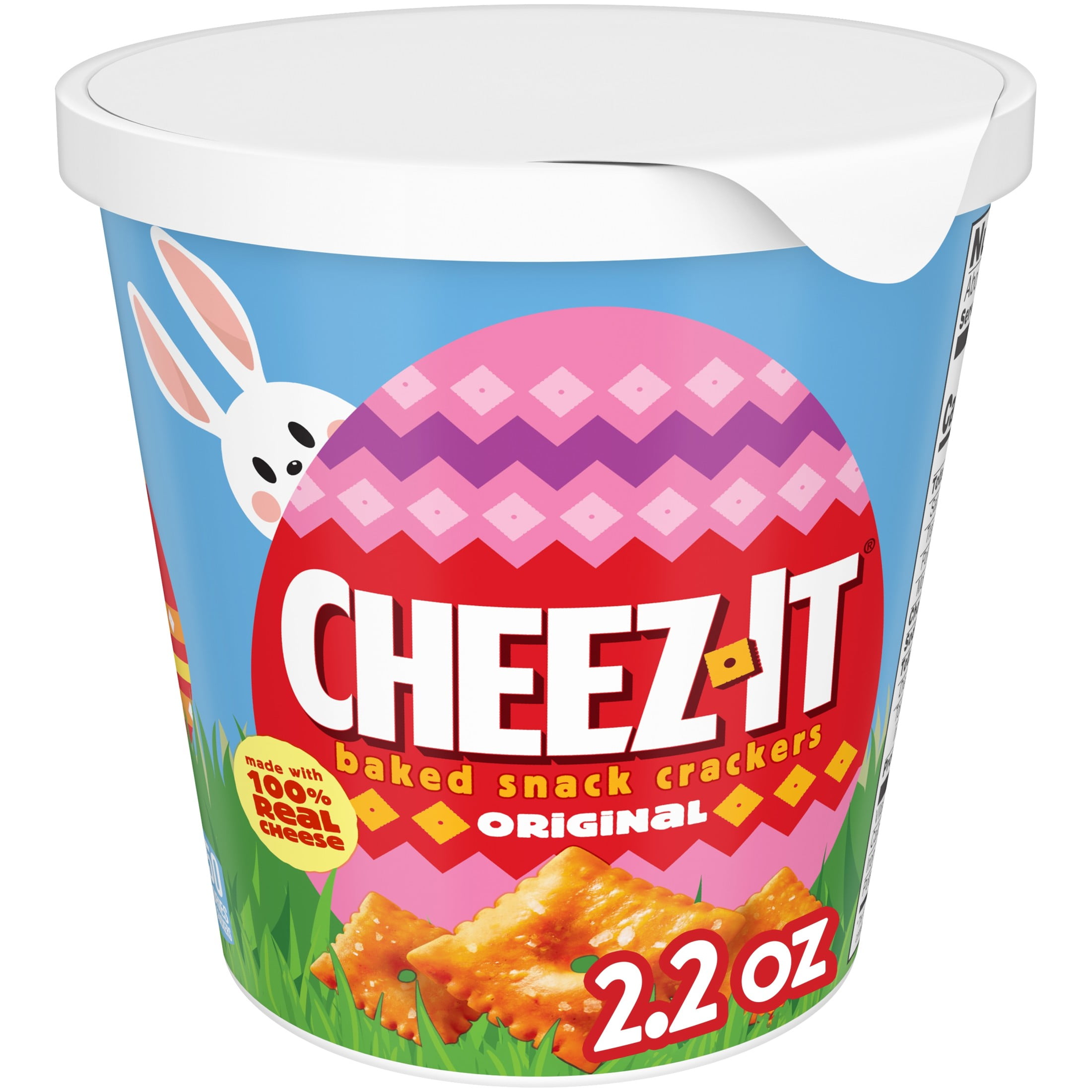 Cheez-It Original Baked Snack Crackers, Easter Snacks, 2.2 oz - Walmart.com