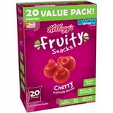 Kellogg's Cherry Fruity Snacks Pouches, 16 Oz., 20 Count - Walmart.com