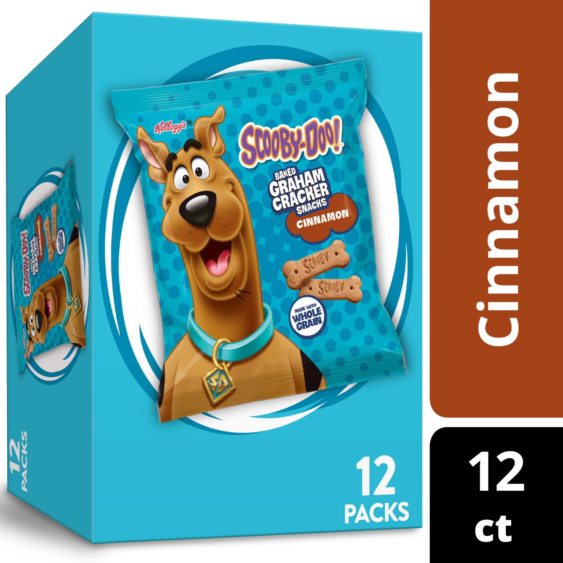 Kellogg's Cinnamon Graham Snacks, Kids Snacks, 12 Count - Walmart.com