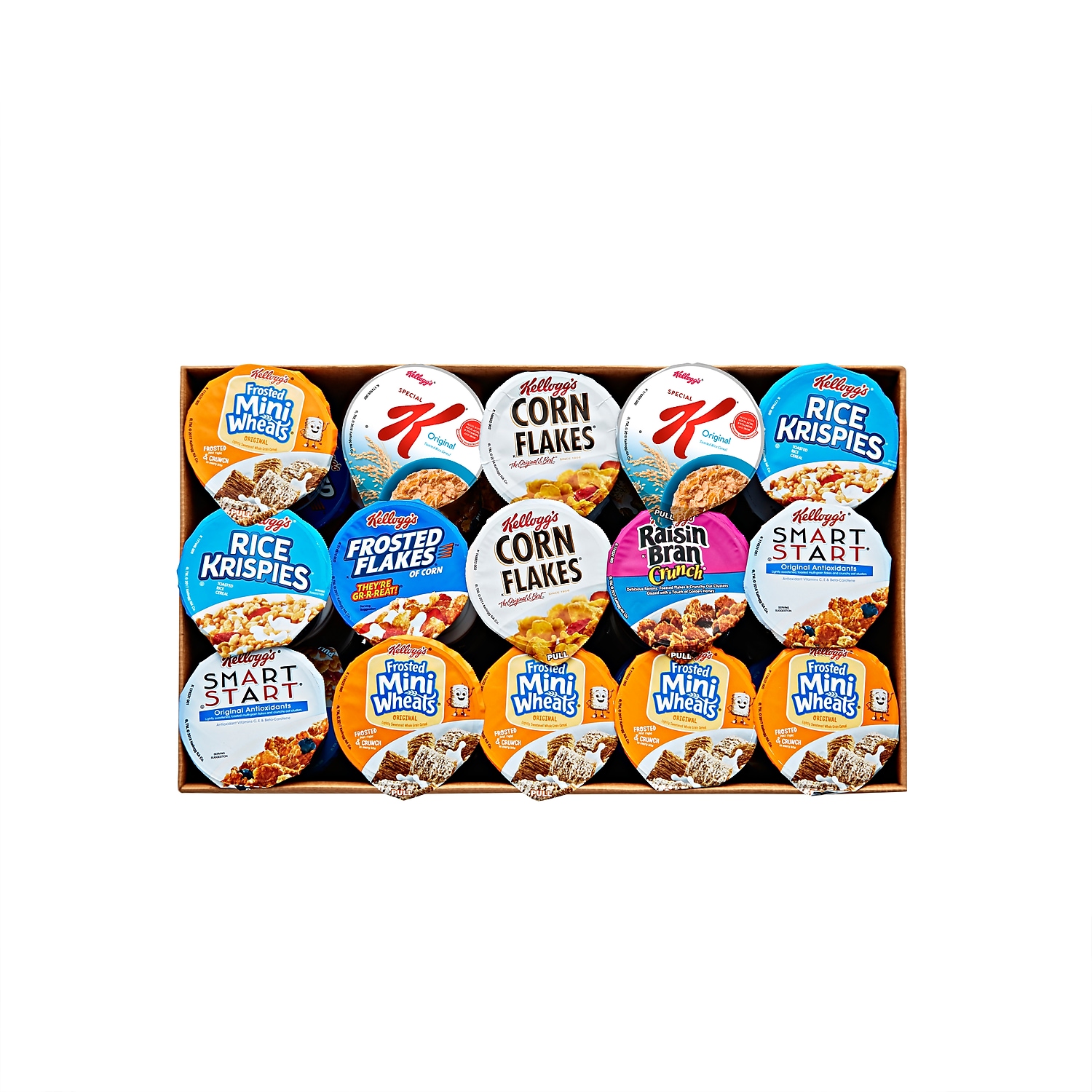 Kellogg's Classic Mini Snack Variety Pack - 60 Cereal Breakfast Cups ...