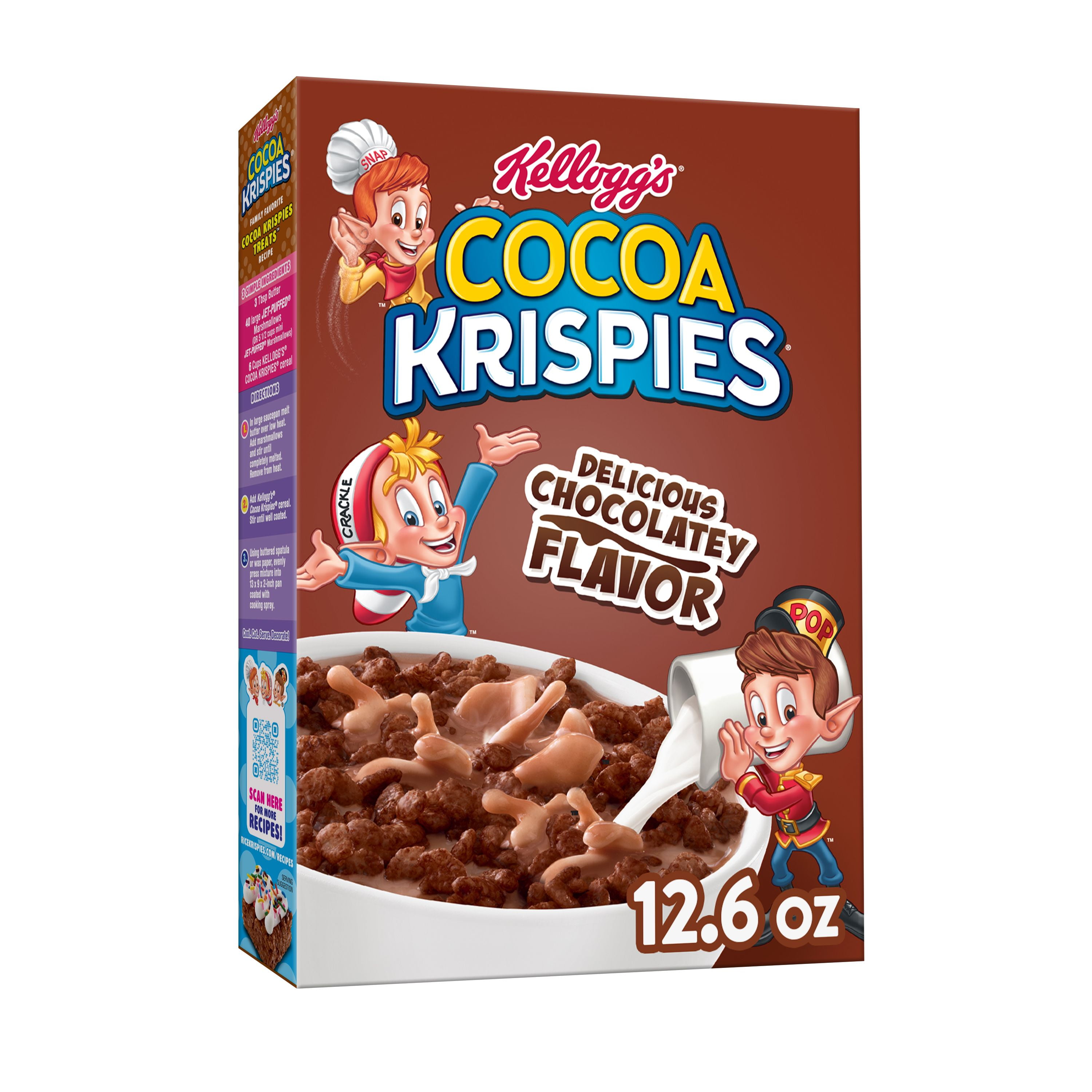 Kellogg's Cocoa Krispies Cereal 12.6oz - Walmart.com