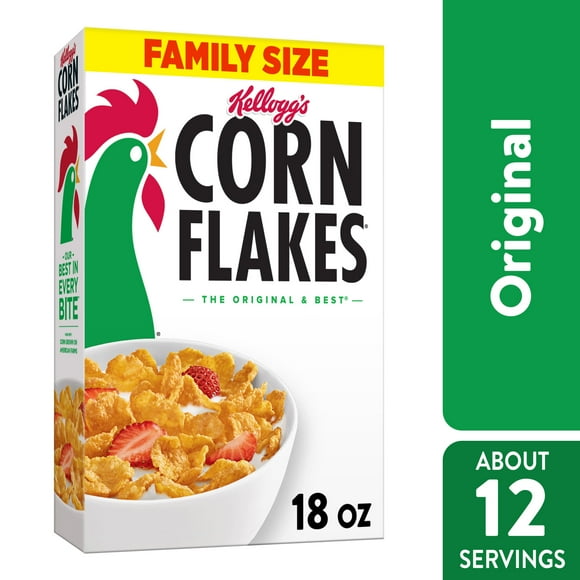 Kellogg's Corn Flakes in Cereal - Walmart.com
