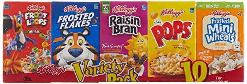 Kellogg's Corn Flakes Special K Assorted Variety Pack, 10 ct - Walmart.com