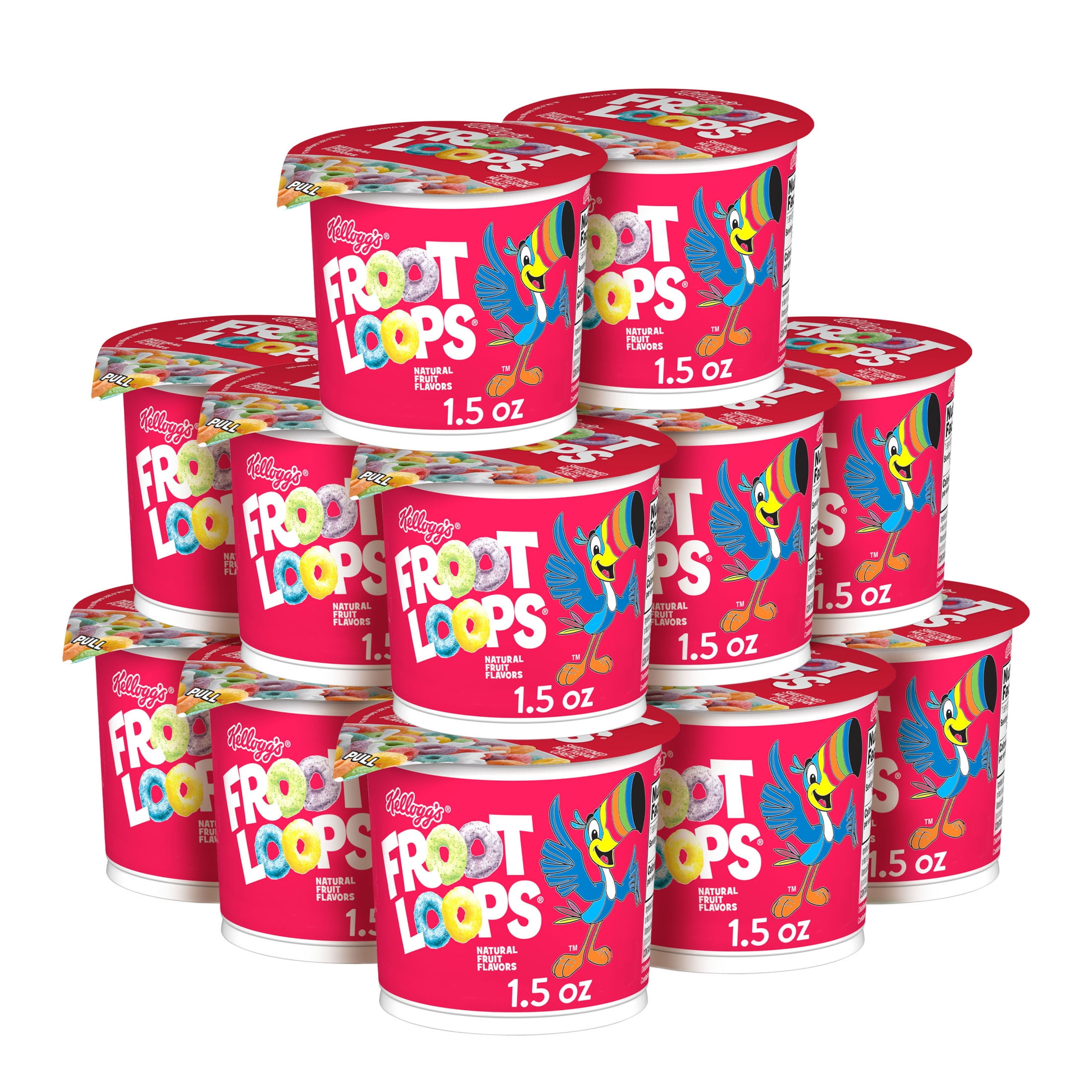 Kellogg's Froot Loops Original Breakfast Cereal, Fruit Flavored, Bulk ...