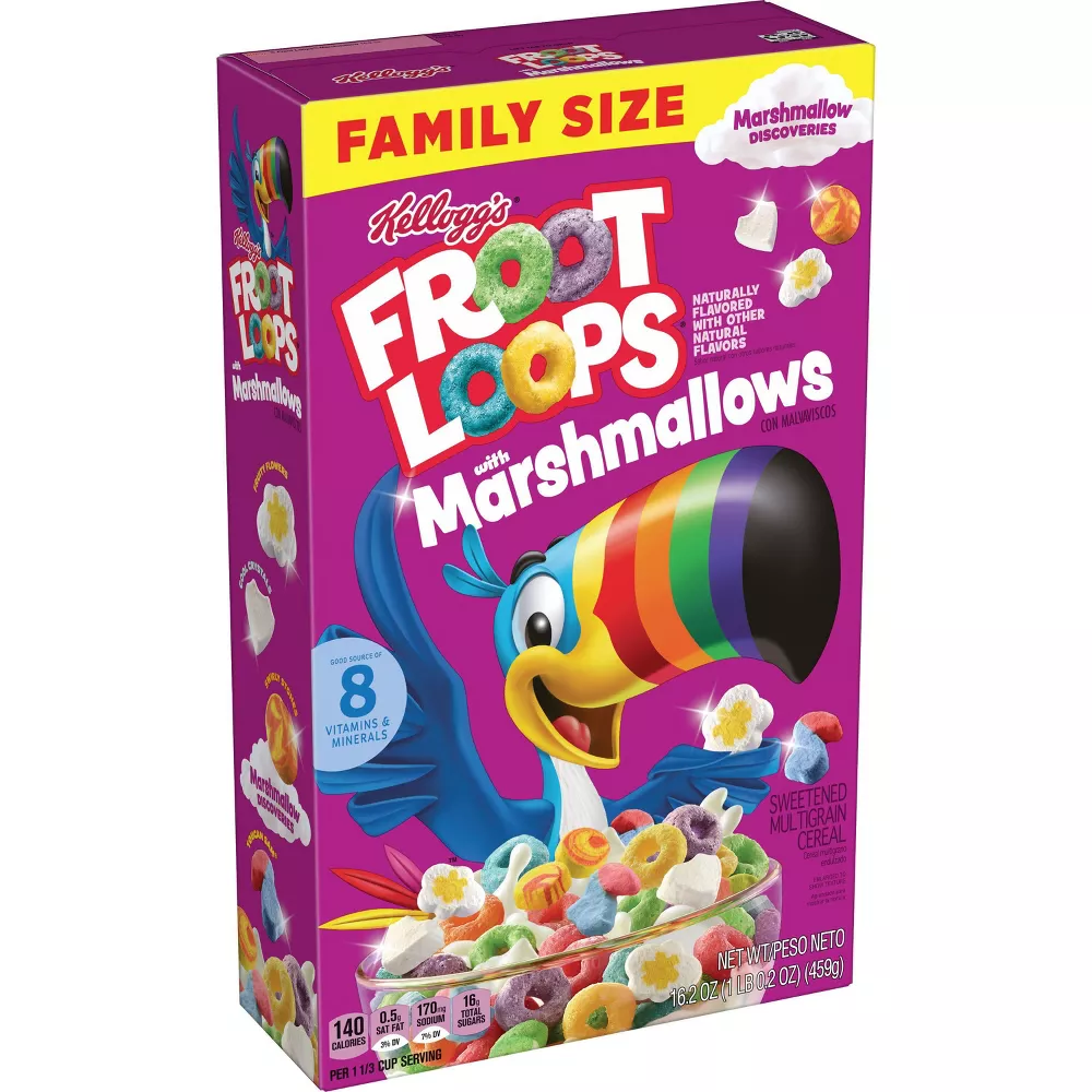 Kellogg's Froot Loops Breakfast Cereal - Walmart.com