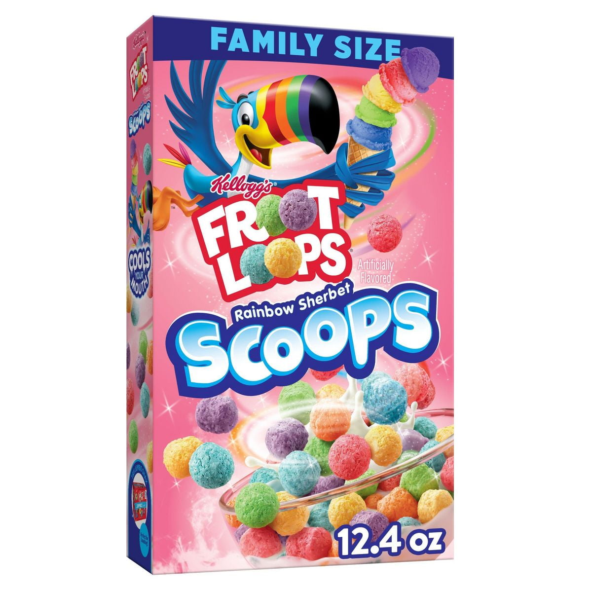Kellogg's Froot Loops Scoops Cereal - 12.4oz - Walmart.com