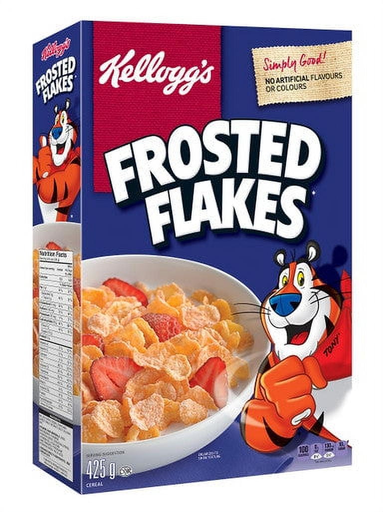 Kellogg's Frosted Flakes Cereal, 425g/15oz., {Imported from Canada ...
