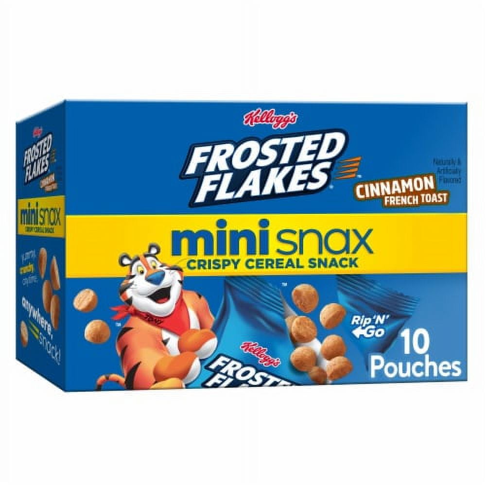 Kellogg's Frosted Flakes Cinnamon French Toast Mini Crispy Cereal ...
