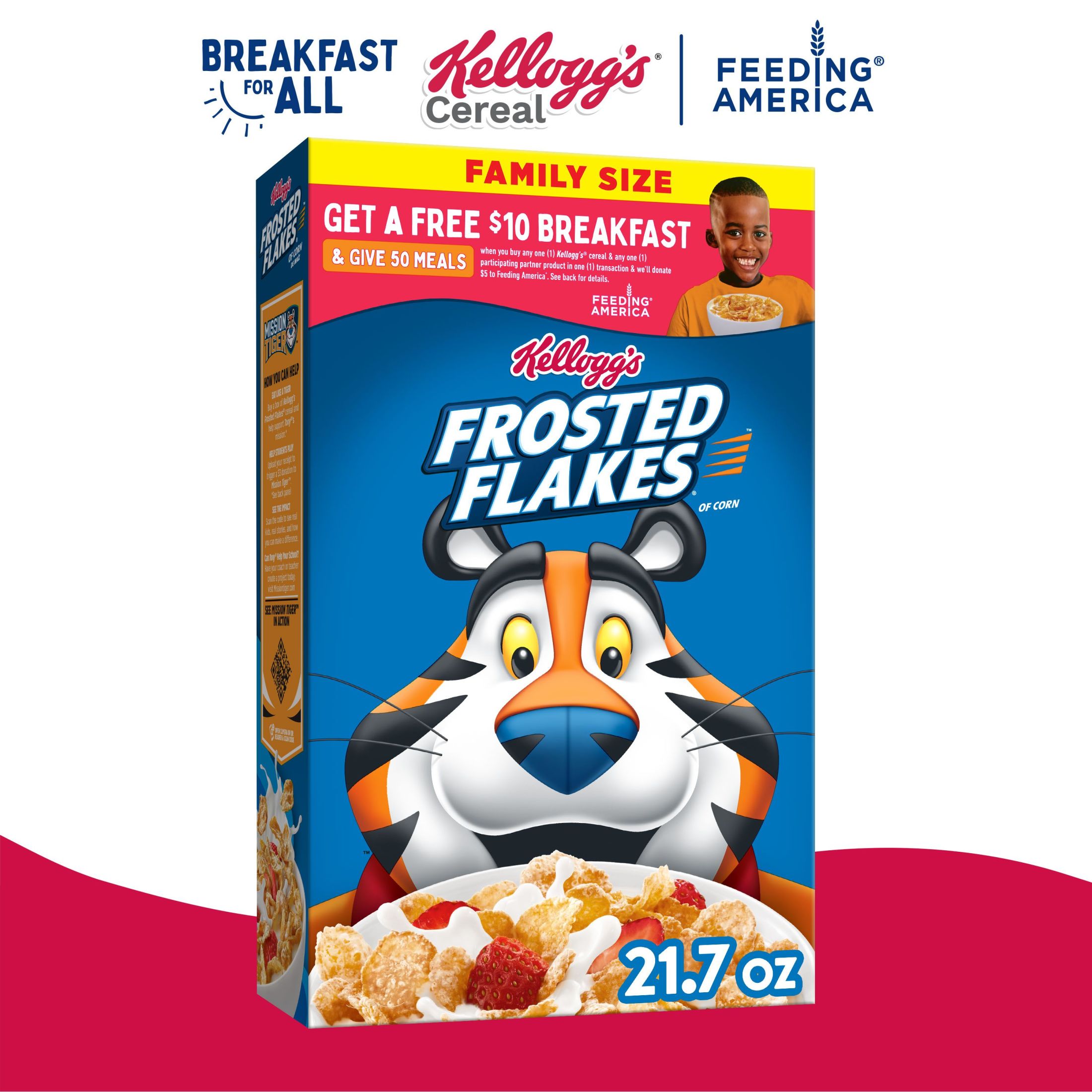 Kellogg's Frosted Flakes Cereal 55 oz. - Walmart.com