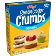Kellogg's Graham Cracker Original Crumbs, Delicious in Dessert, 13.5 oz ...