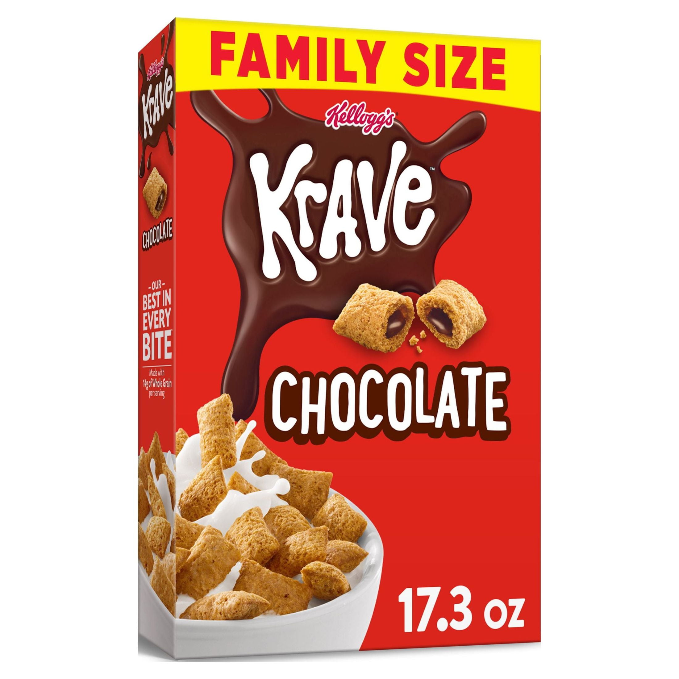 Kelloggs Krave Chocolate Breakfast Cereal, Family Nepal | Ubuy