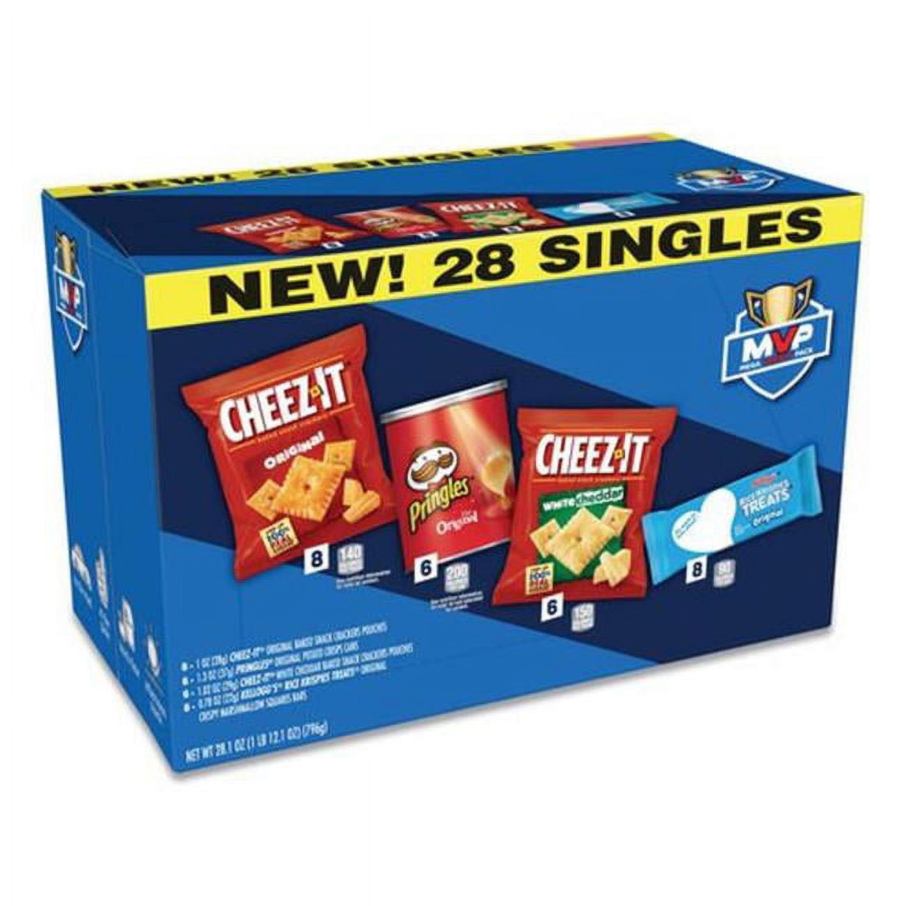 Kellogg's MVP Singles Variety Pack Cheez-it Original/White Cheddar ...