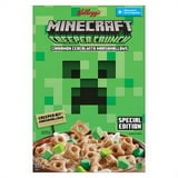 Kellogg's Minecraft Creeper Crunch Cinnamon Cereal with Marshmallows ...