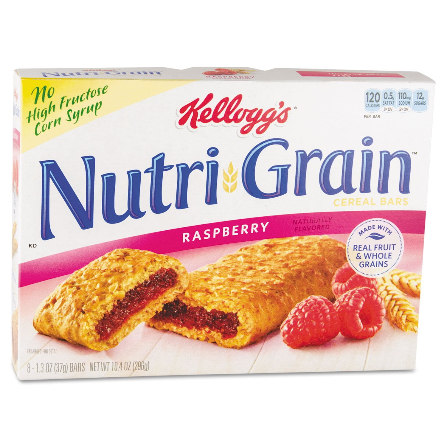 Kellogg's Nutri-Grain Nutri-GrainEGSC Cereal Bars - Raspberry - 1.3 oz ...