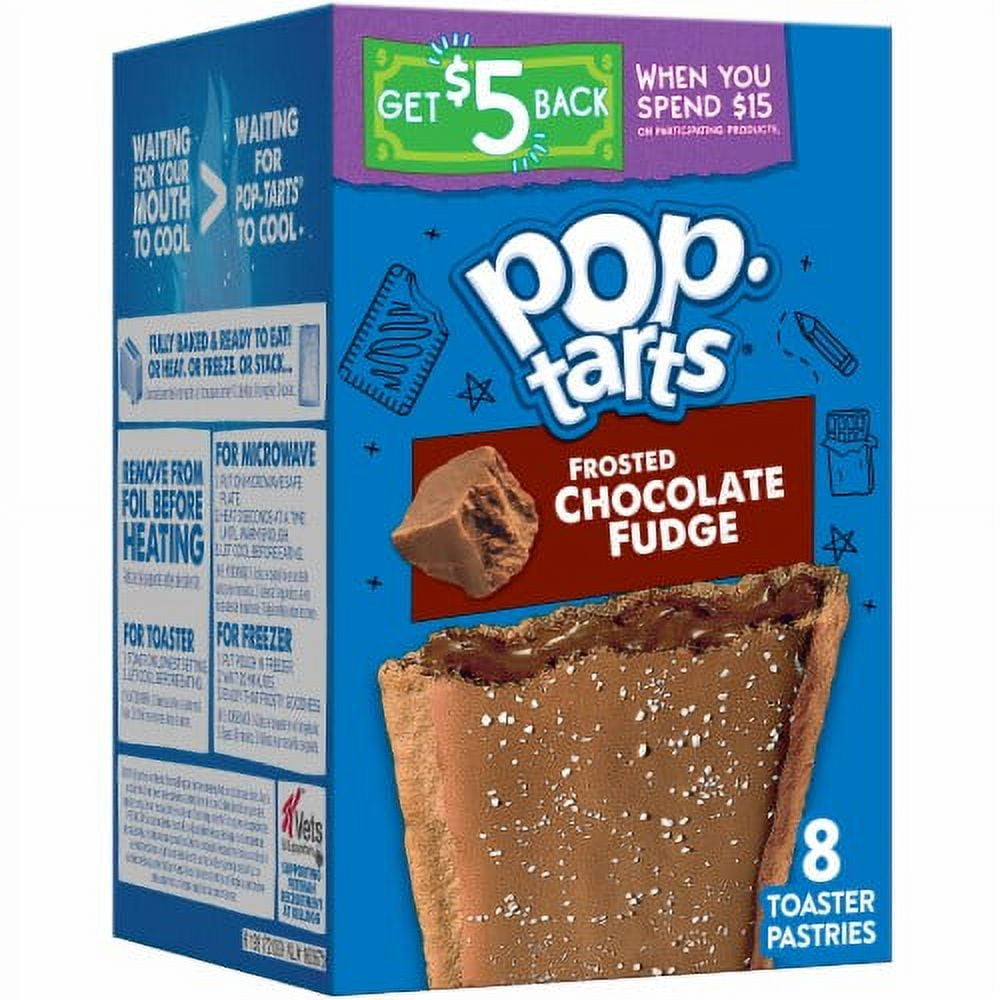 Kellogg's Pop-Tarts Frosted Chocolate Fudge Toaster Pastries-8 ct ...