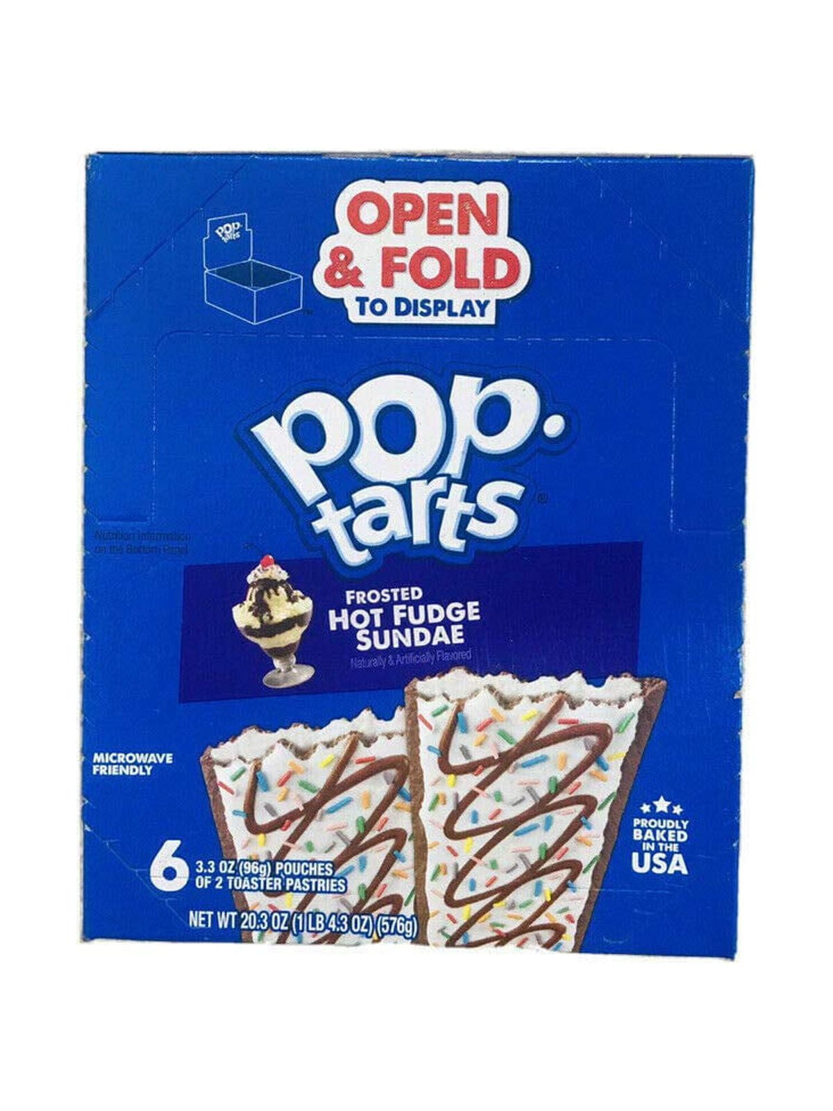 Kellogg's Pop Tarts Frosted Hot HYZ01 Fudge Sundae - Walmart.com