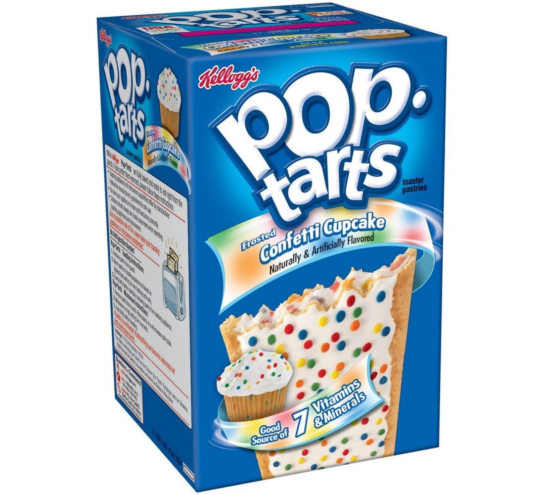 Kellogg's, Pop Tarts Toaster MSF2 Pastries Confetti Cupcake 8 Count ...