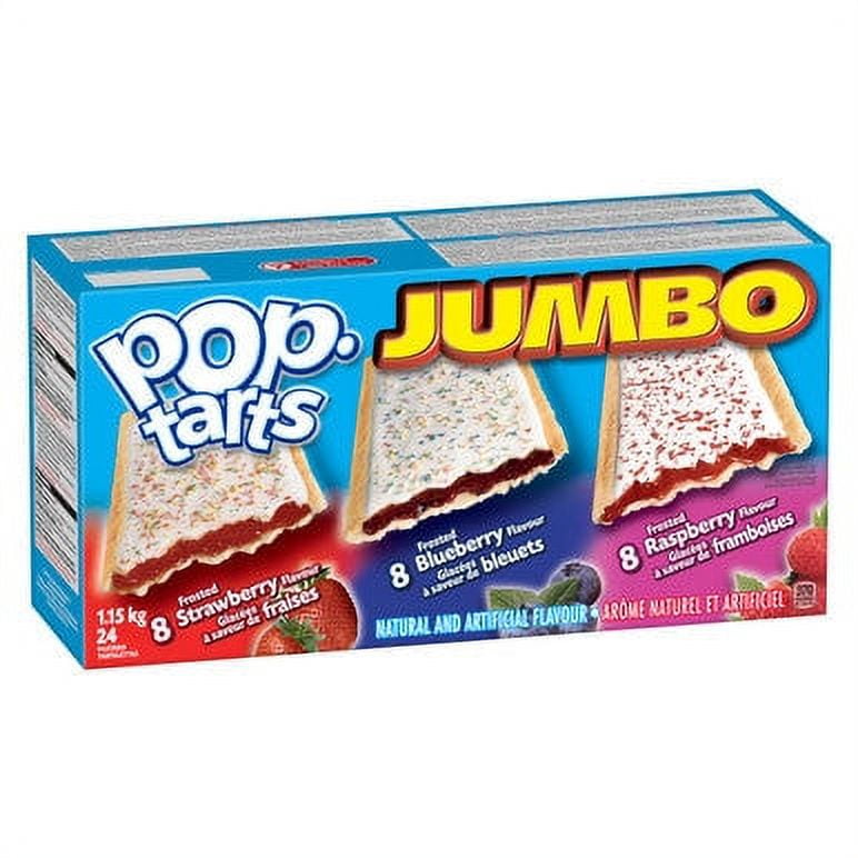 Kellogg's PopTarts Jumbo 24-Count, 1.2kg {Imported from Canada ...