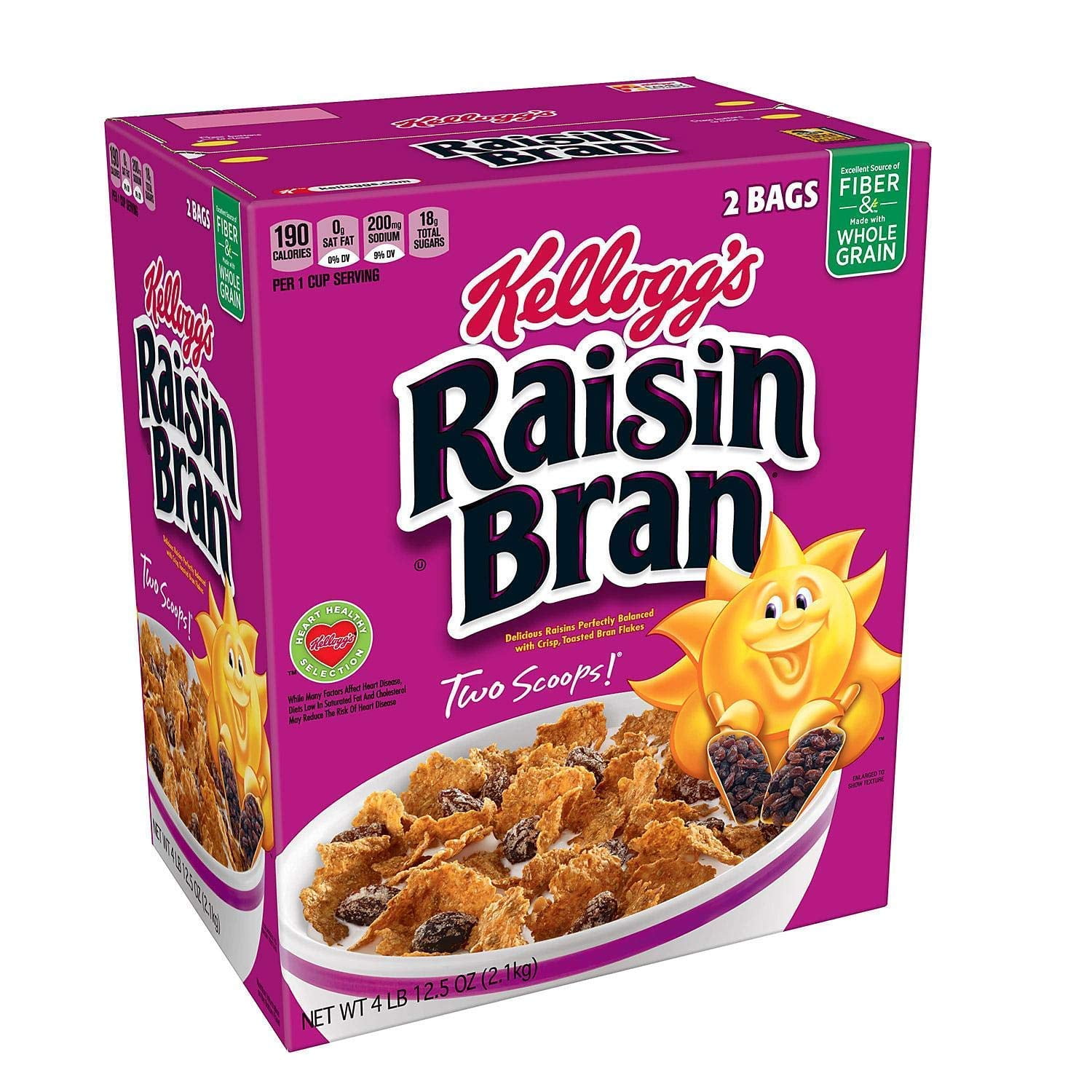 Kellogg's Raisin Bran Cereal KEF16 (76.5 oz.) - Walmart.com