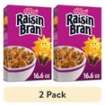 (2 pack) Kellogg's Raisin Bran Breakfast Cereal, Family Breakfast ...