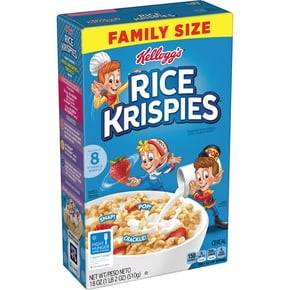 Family Size Cereal Box