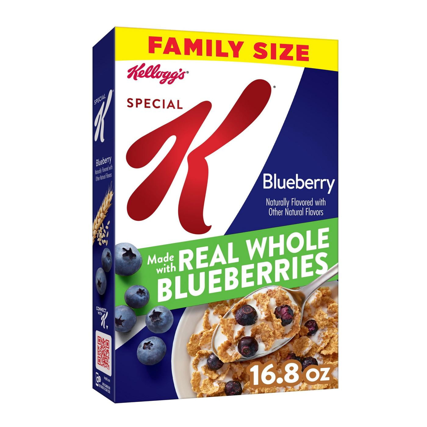 Kellogg's Special K Blueberry Breakfast Cereal - 16.8 oz Packaging May ...
