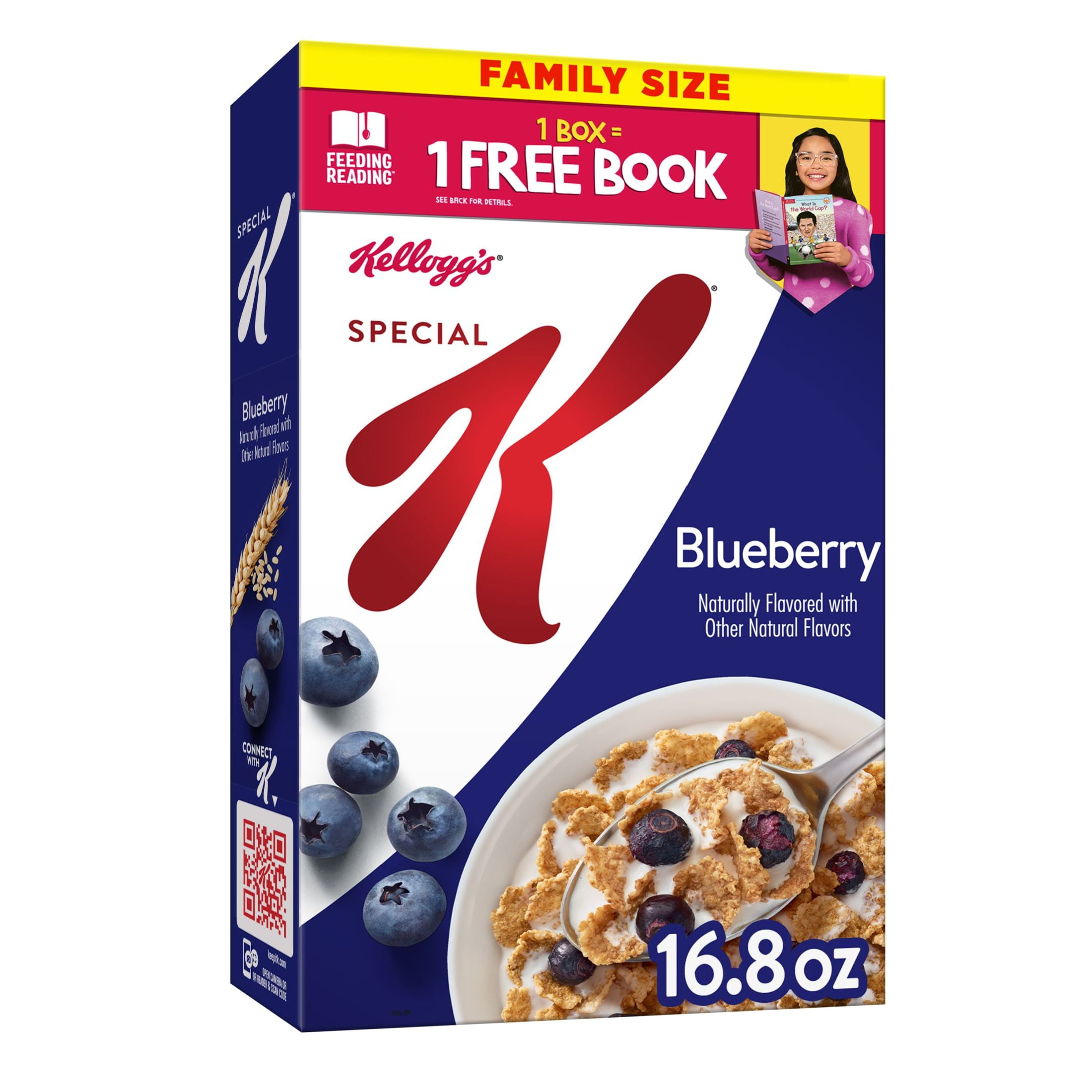 Kellogg's Special K Blueberry Cold Breakfast Cereal, 16.9 oz - Walmart.com