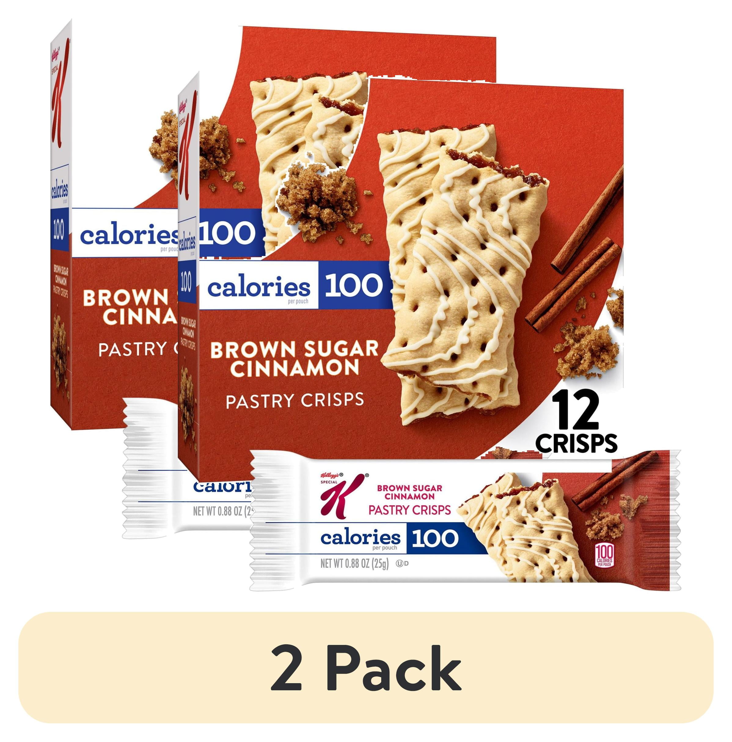 (2 pack) Kellogg's Special K Brown Sugar Cinnamon Chewy Pastry Crisps ...