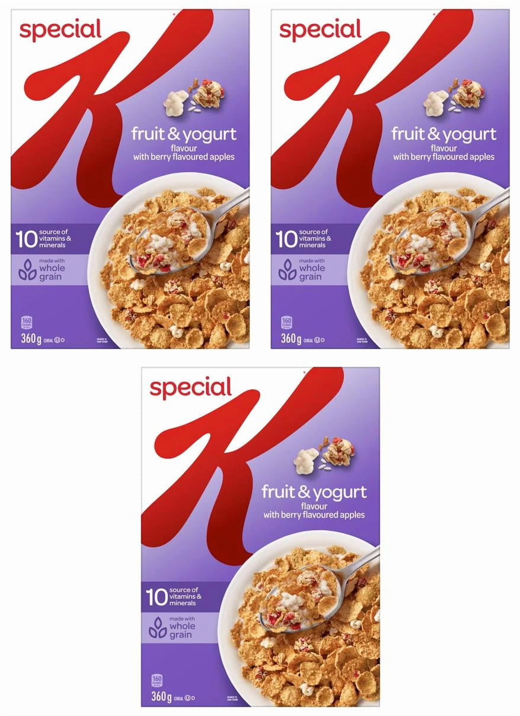 Kellogg's Special K Fruit and Yogurt Cereal, 360g (3 Pack) - Walmart.com