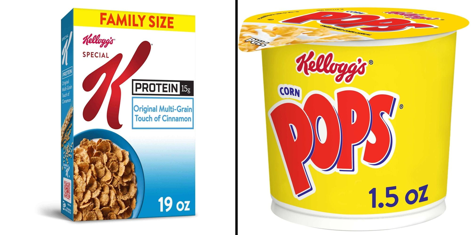 Kellogg's Special K Original Cinnamon Protein Cold 19 oz & Kellogg's ...