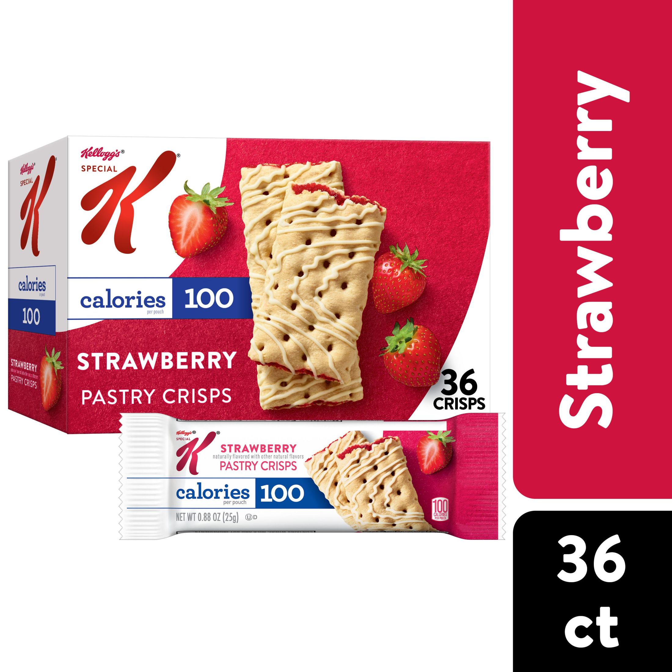 Pop-Ups Toaster Pastries, Frosted Strawberry Sugar, 11 Oz - Walmart.com