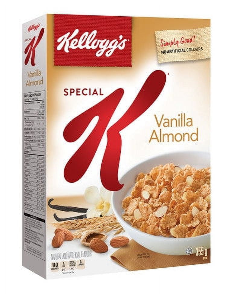 KELLOGG SPECIAL K CEREAL VANILLA ALMOND 355G - Walmart.com