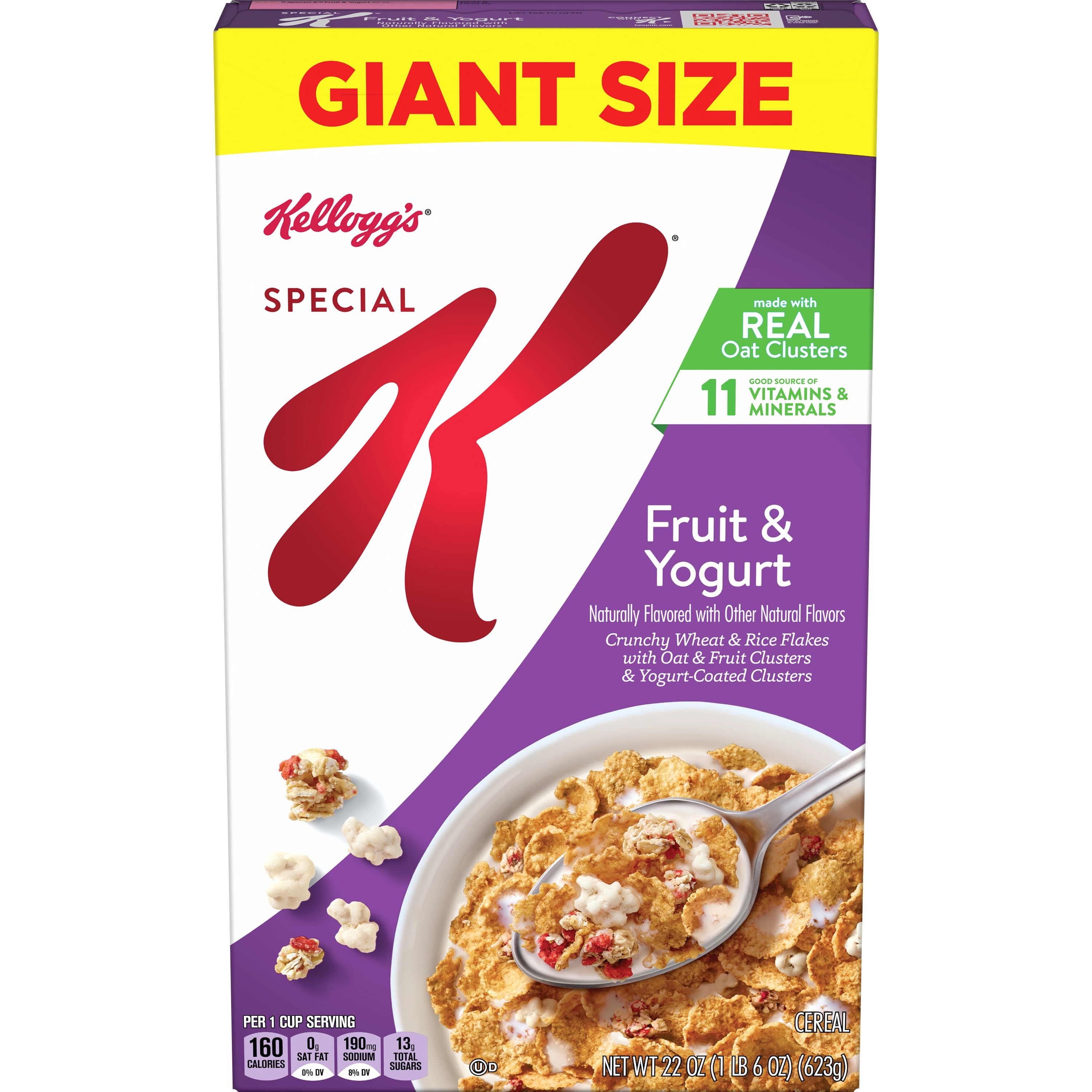 Customer reviews for Kellogg's Special K Fruit and Yogurt Breakfast Cereal, Giant Size, 22 oz ...