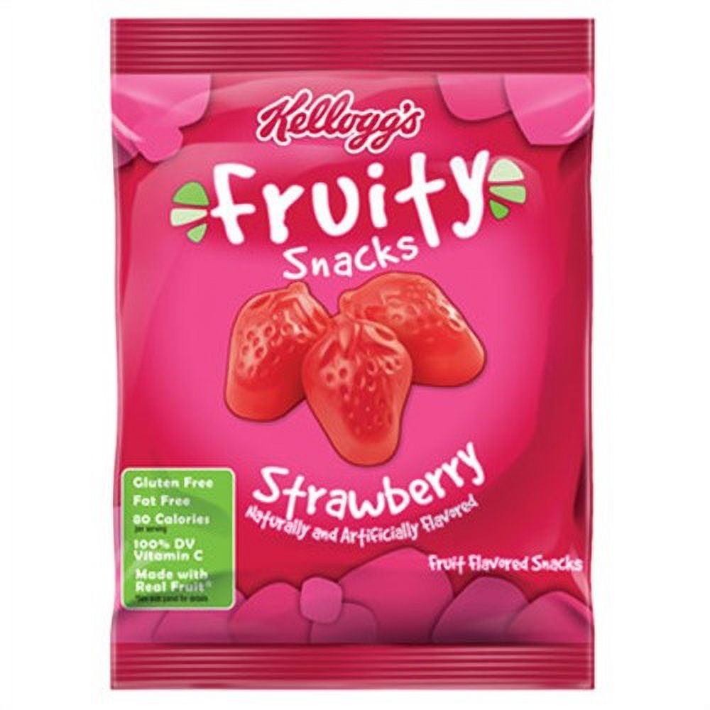 Kellogg's Strawberry Fruit Snacks, 2.5 Oz. - Walmart.com