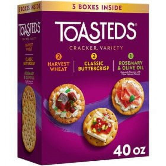 Kellogg's Toasted Variety Pack Crackers, 40 oz.pack of 2 - Walmart.com