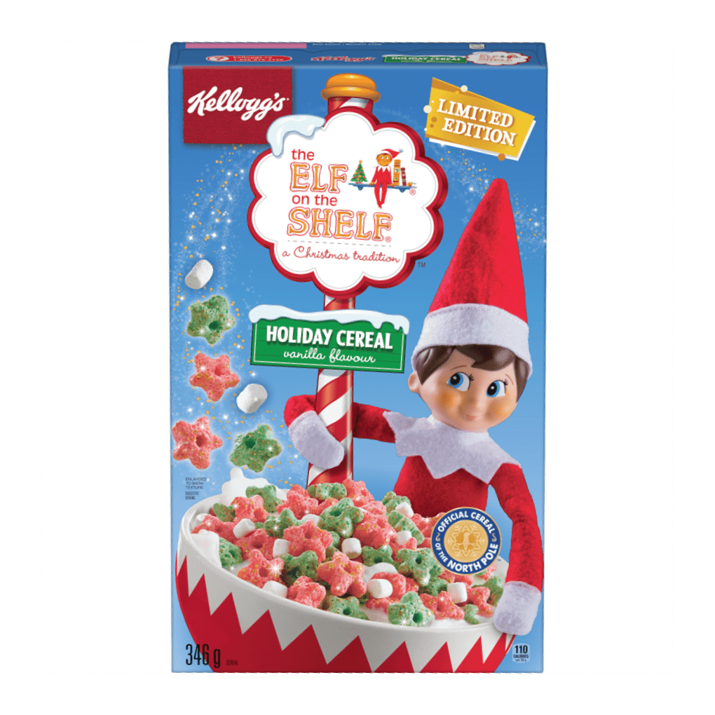 Kellogg's the Elf on the Shelf Christmas Tradition Holiday Cereal ...