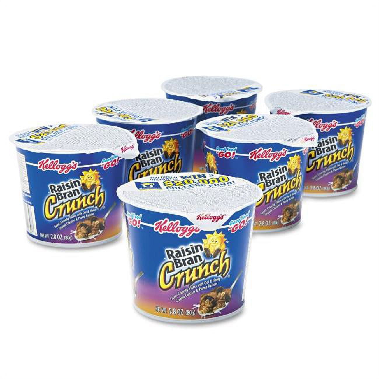 Kelloggs Breakfast Cereal - Raisin Bran Crunch - Walmart.com