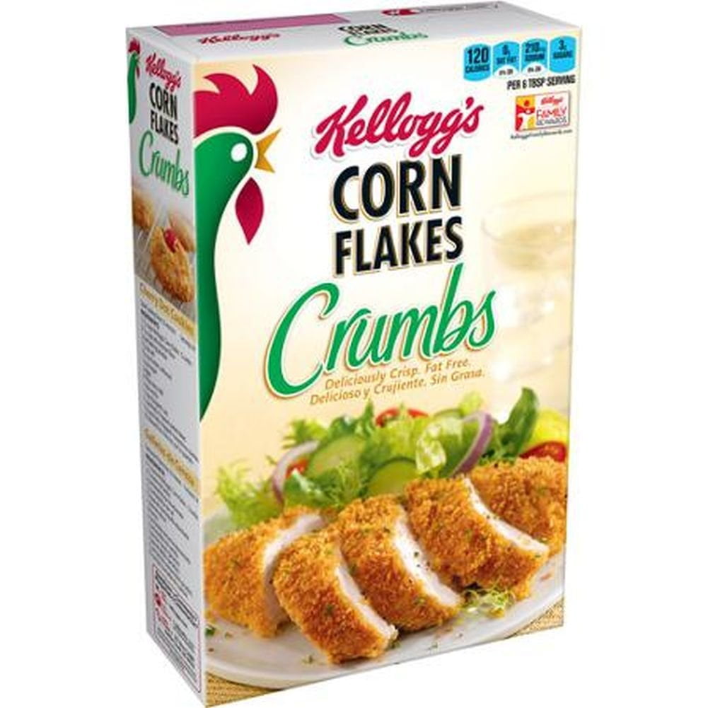 Kelloggs Corn Flakes Crumbs (3 Pack) - Walmart.com