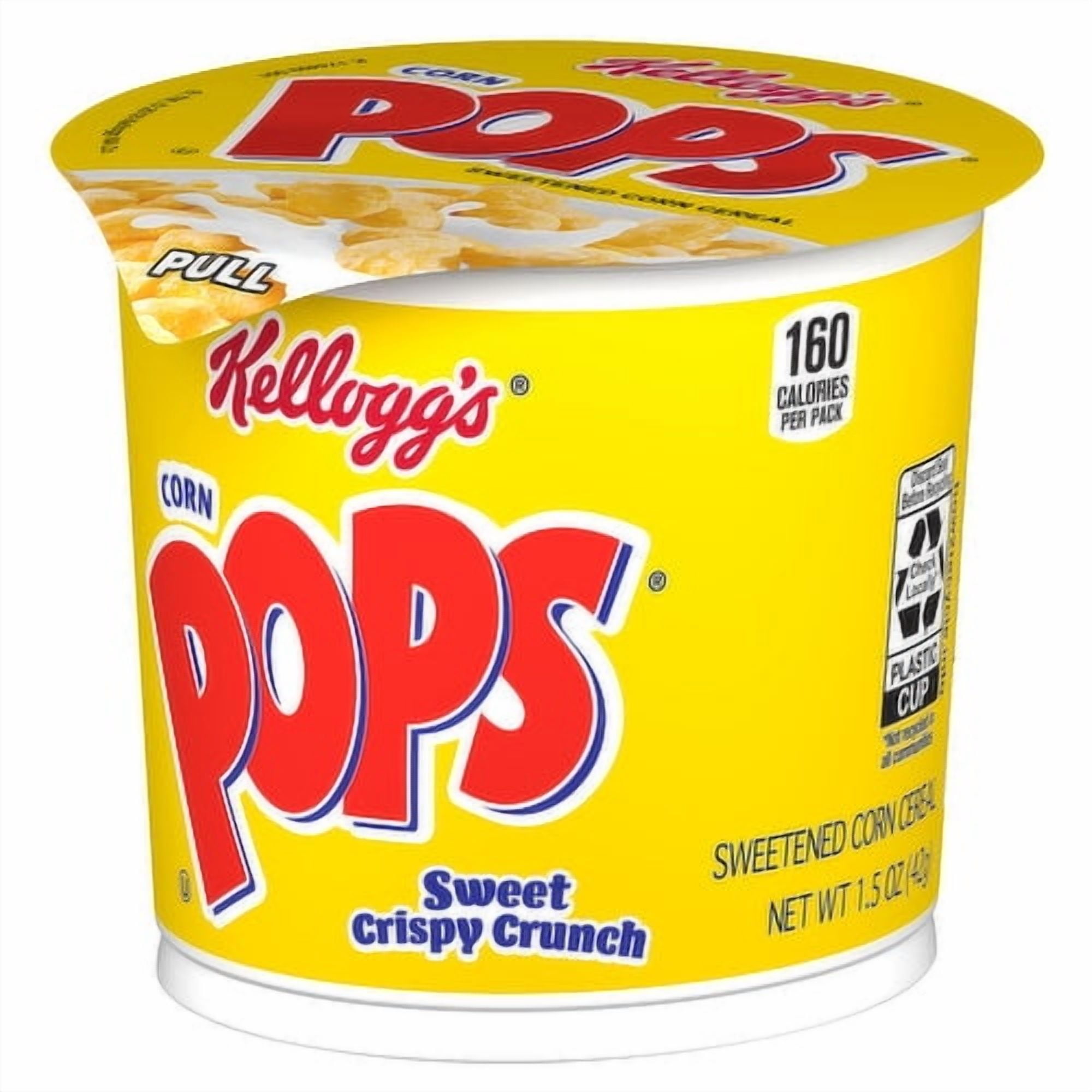 Kelloggs Corn Pops Cereal In A Cup - Walmart.com