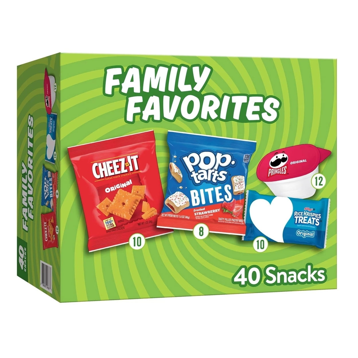 Kelloggs Family Favorites Mix Variety Pack (40 Count) - Walmart.com