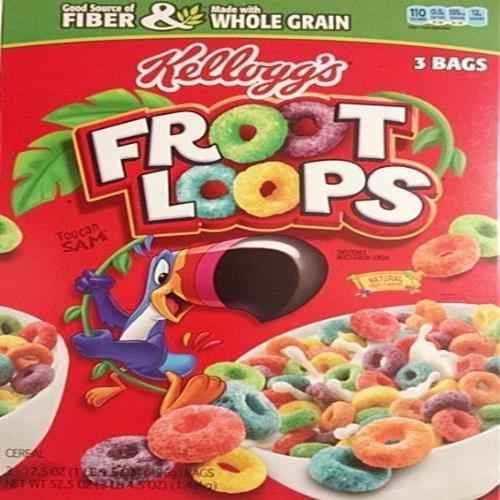 Kelloggs Froot Loops Three 17.5Oz Bags Packaging May Vary - Walmart.com