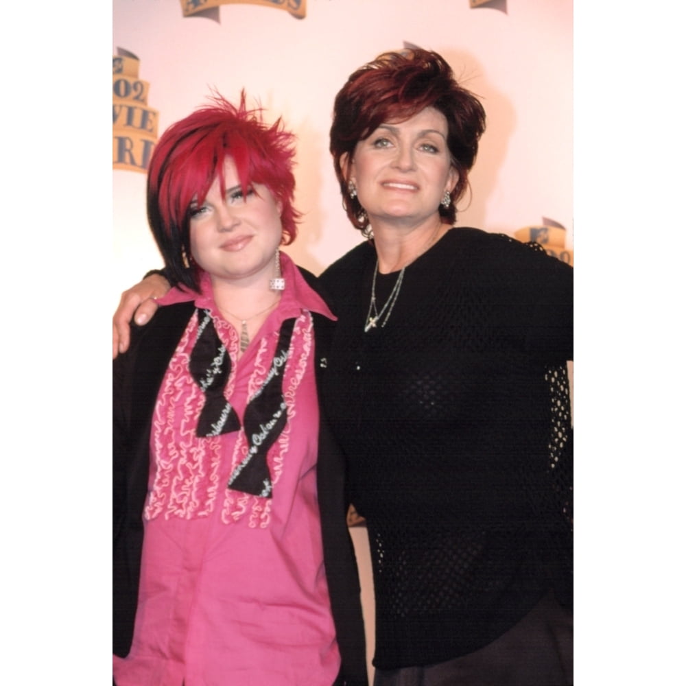 Kelly And Sharon Osbourne At The Mtv Movie Awards 612002 La Ca By ...