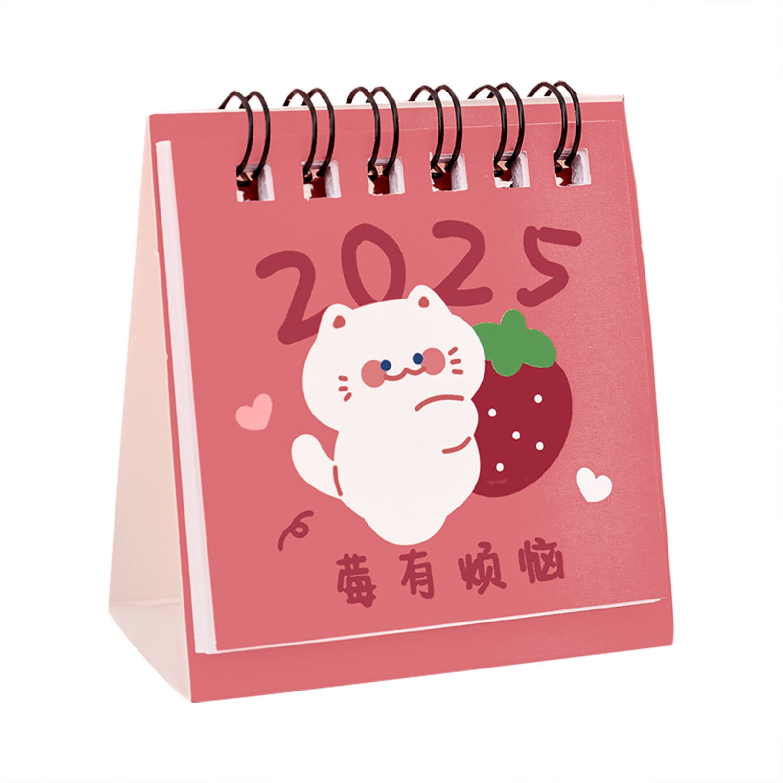 Kelly Bro 2024 Mini Desk Calendar For Rabbit Themed Calendar Colorful Calendar Bunny Tiny Desk ...