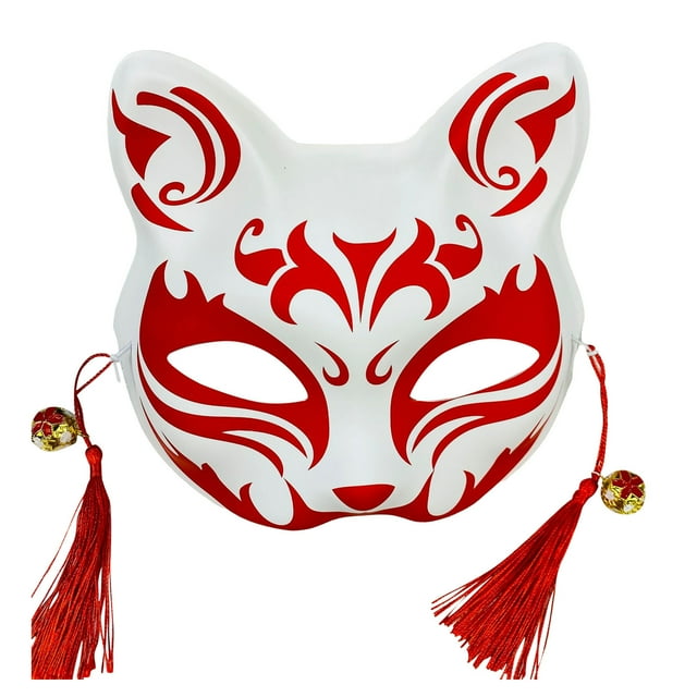 Kelly Bro Japanese Kitsune Inu Boku Cat Cute Half Masquerade Christmas ...