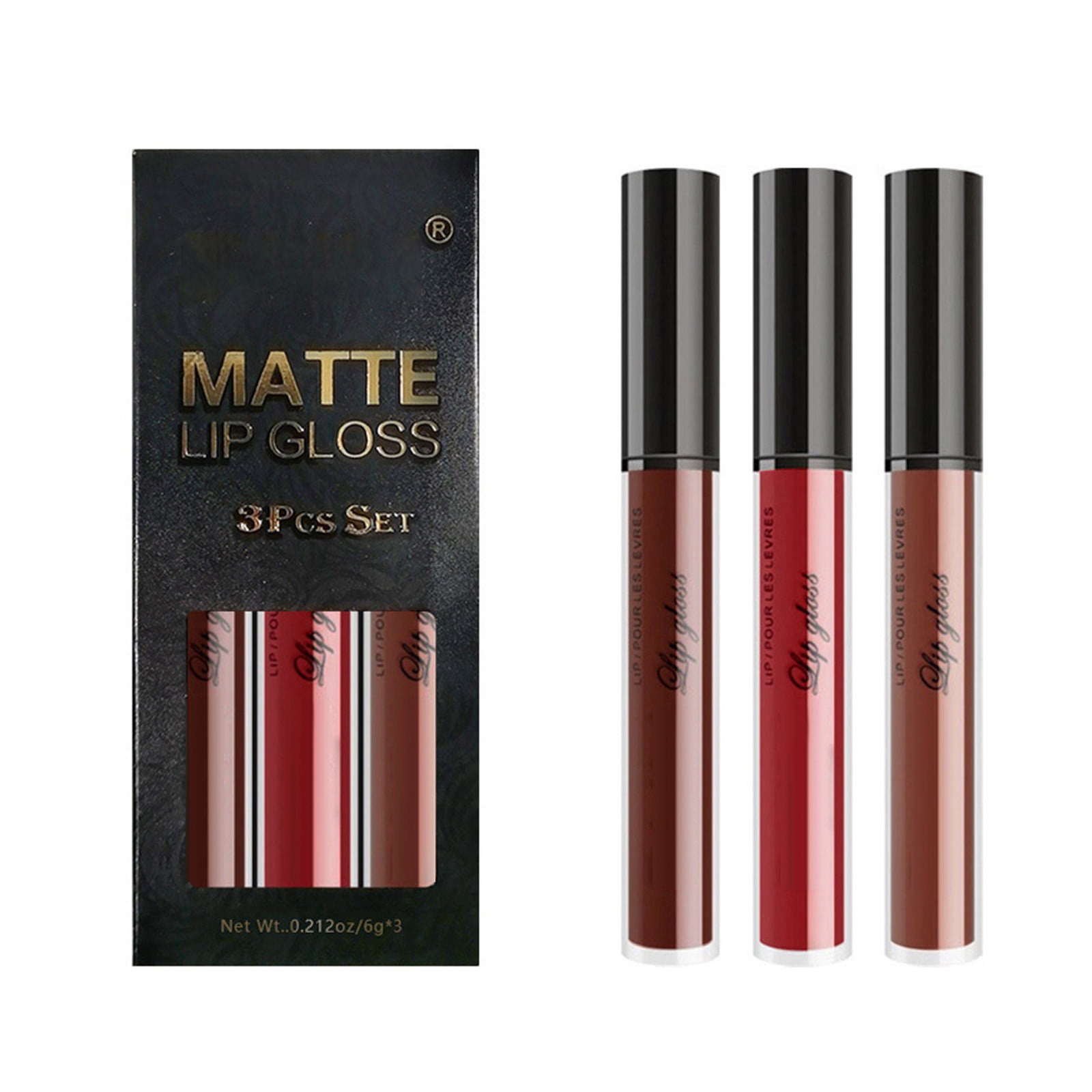 Kelly Bro Tinted Lip Gloss High Impact Lip Color with Transfer-Proof ...