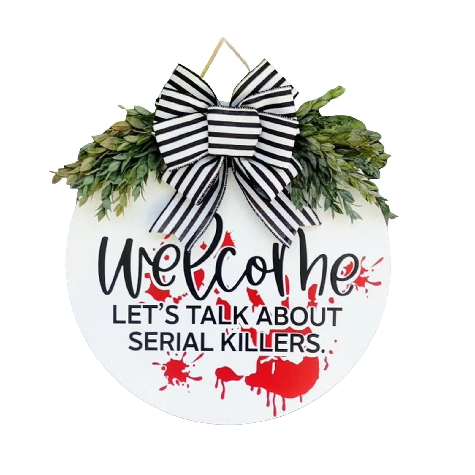 Kelly Bros Door Sign Fall Welcome Sign Handprint Yard Decoration ...