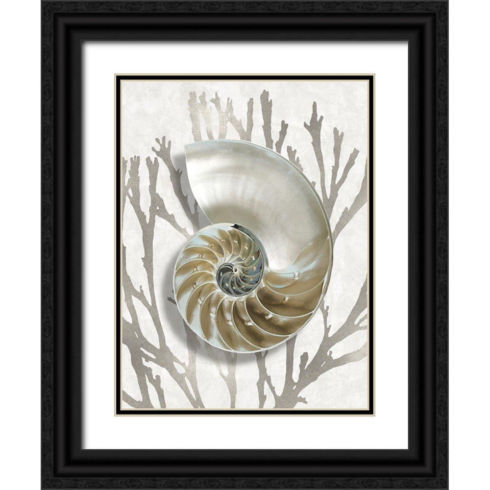 Kelly, Caroline 15x18 Black Ornate Wood Framed with Double Matting ...